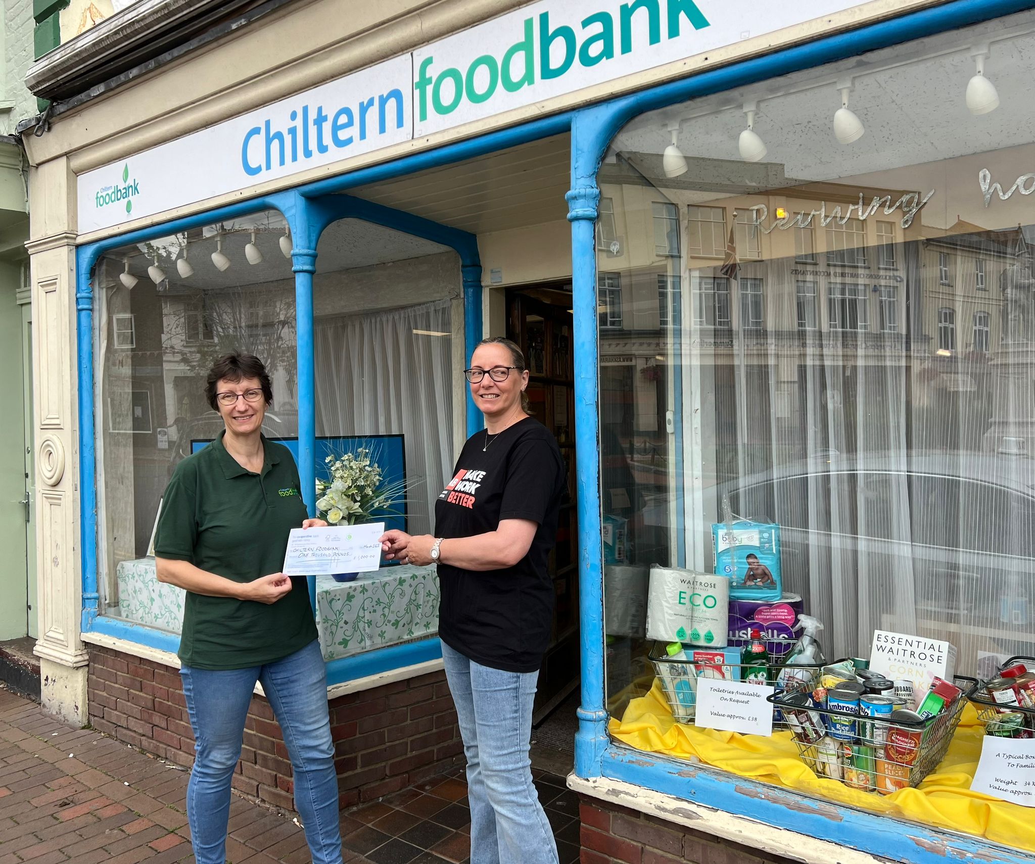 GMB London - Five food banks received a donation of £1,000 each