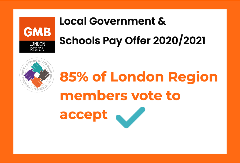 GMB London - Result of the Local Government and Schools Pay Offer 2020/21